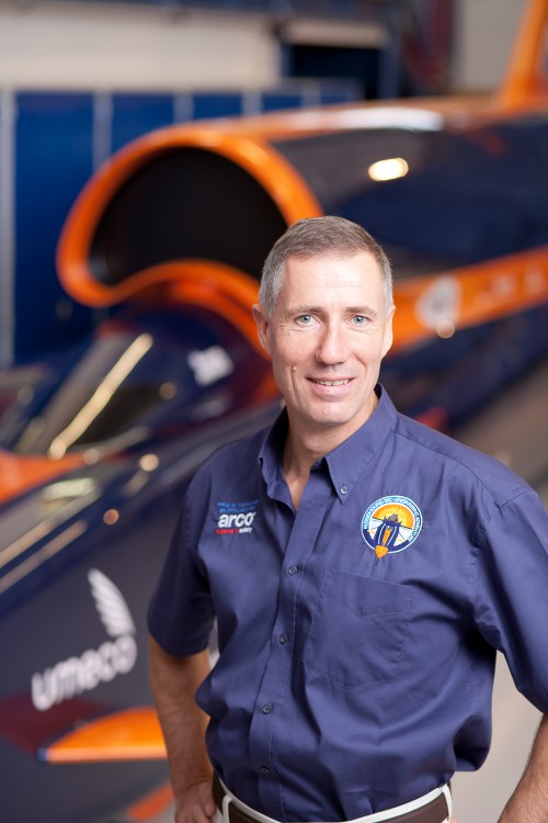 Andy Green with Bloodhound SSC | Foreign, Commonwealth & Development ...
